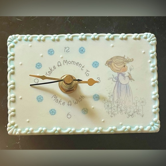 Precious Moments | Other | Vintage 995 Precious Memories Clock ...